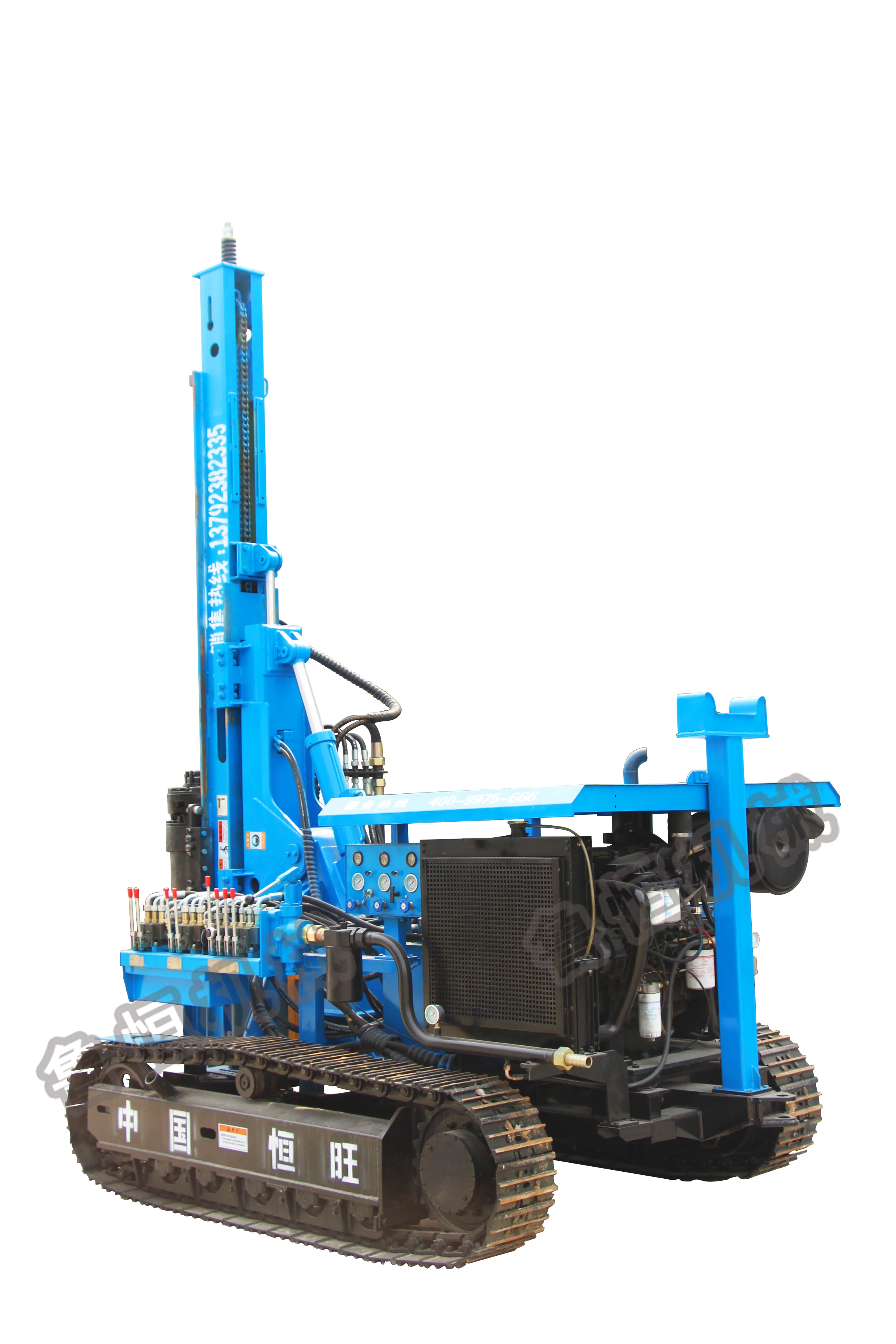 Hydraulic Mobile Rotary Drilling Rig Well Drilling Machines - Buy ...