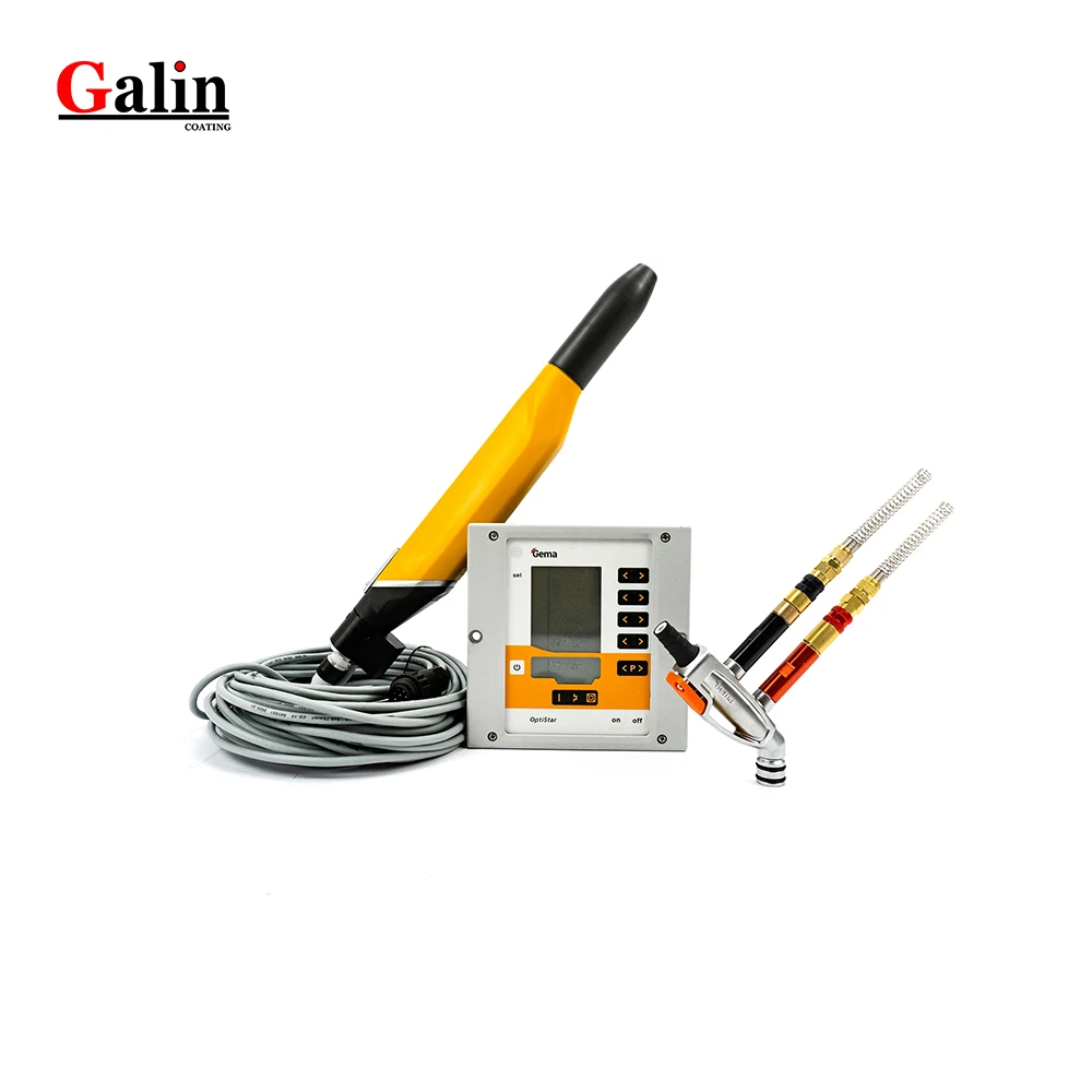 Gema Optigun Ga03 Automatic / Auto Powder Coating Gun With 20m Cable ...