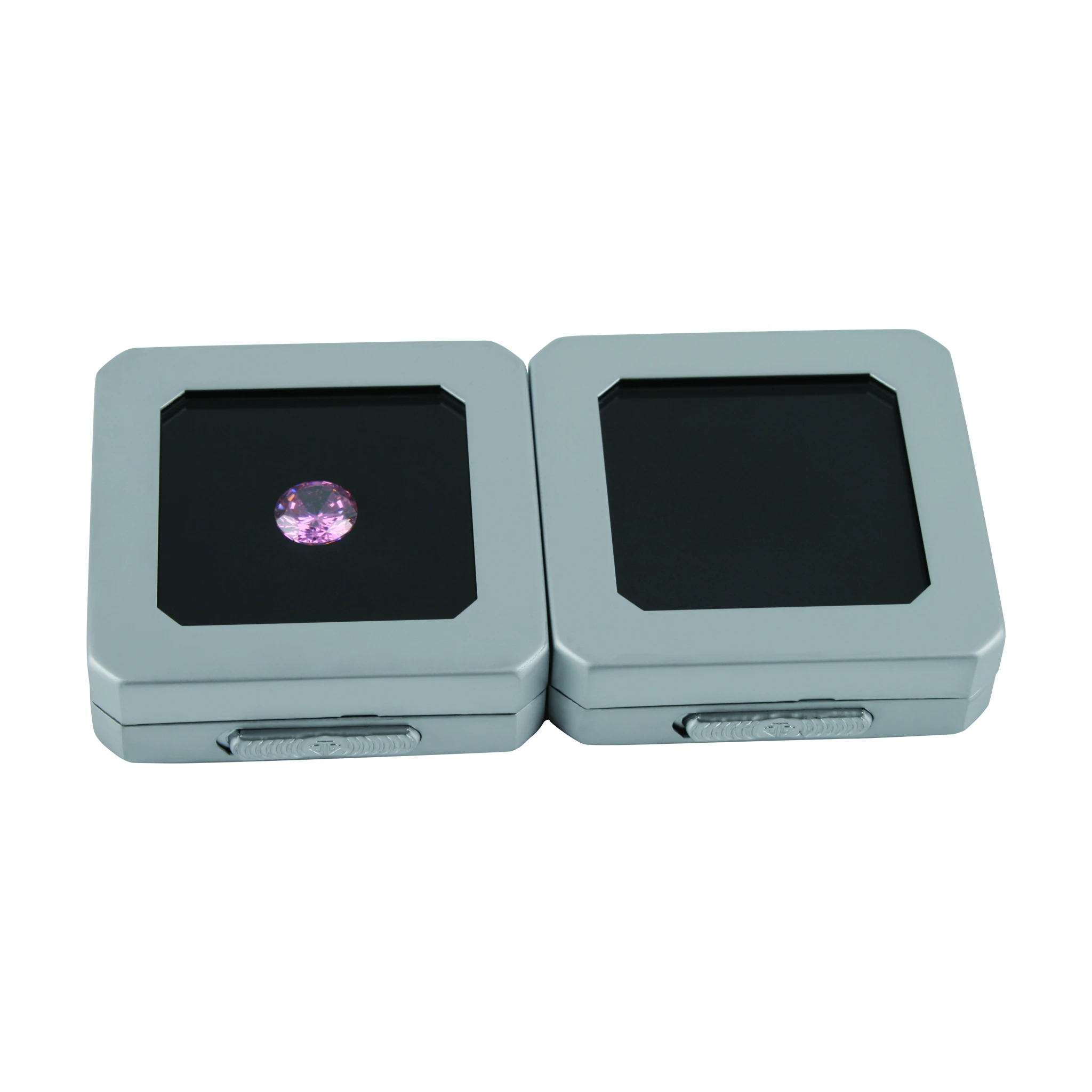 Gemtrue Brand Luxury Diamond Showcase Custom Metal Gem Stone Diamond ...