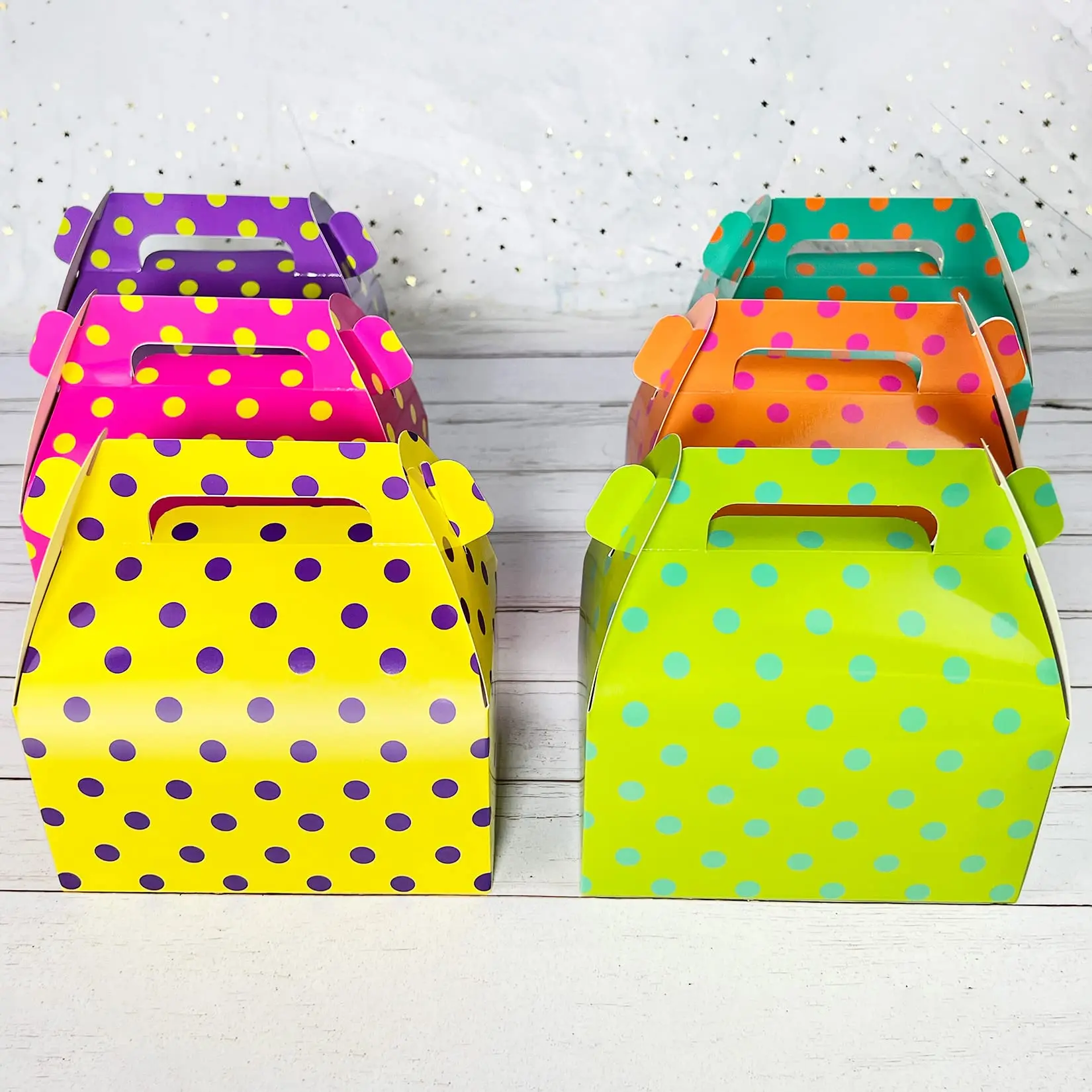 Gable Candy Treat Boxes,Small Goodie Gift Boxes for Wedding and ...