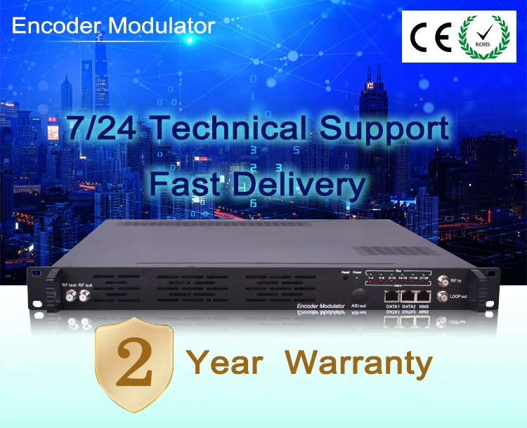 SOFTEL 24 in 1 Digital TV Modulator - CATV Encoder Modulator