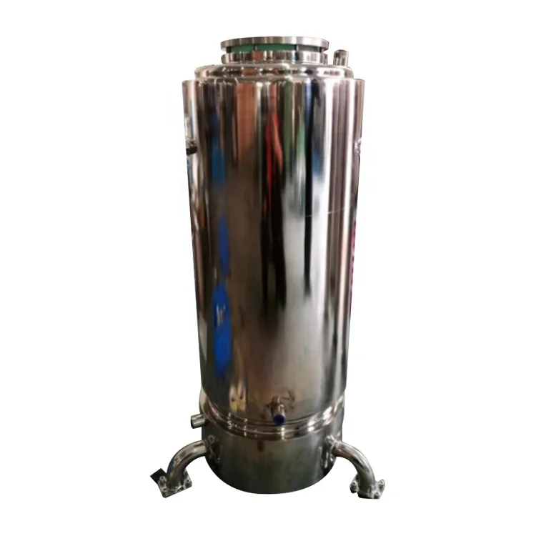 Stainless Steel Closed Loop Extractor 100LB Jacketed Recovery Solvent ...
