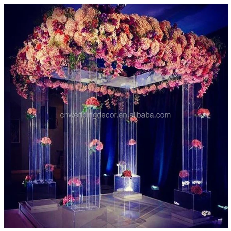 2019 Modern Transparent Acrylic Arches Wedding Gazebo Backdrop - Buy ...