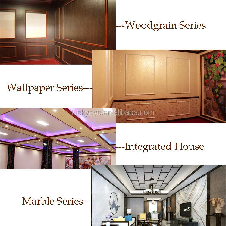 Strong Plastic Pvc Liner Pvc Skirting Boards For Wall Panel ...