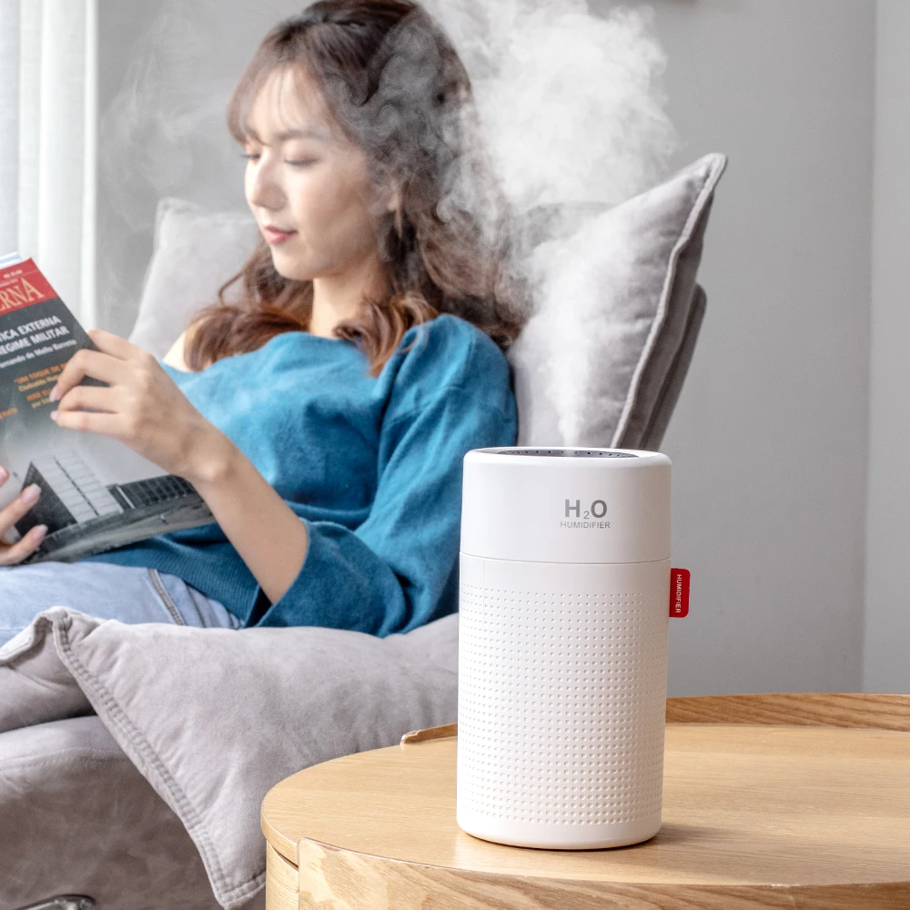 New 750ml Big Mist Battery White Usb Air Humidifier For 25 Square Meter ...
