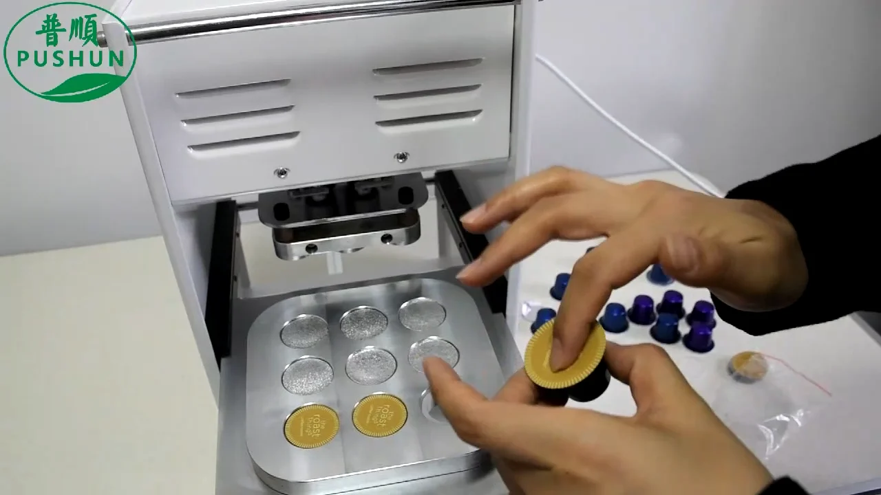 K Cup Sealer Nespresso Capsule Manual Heat Sealing Machine - Buy Heat ...