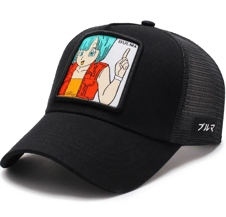 Ufogift Dbz Baseball Cap Hat Polyester Cotton Mesh Cap Hip-hop Flat ...