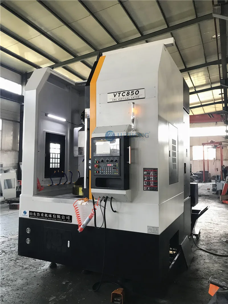 Vtc850 Cnc Vertical Lathe Bar Feeder Cnc Lathe Brand - Buy Cnc Lathe ...