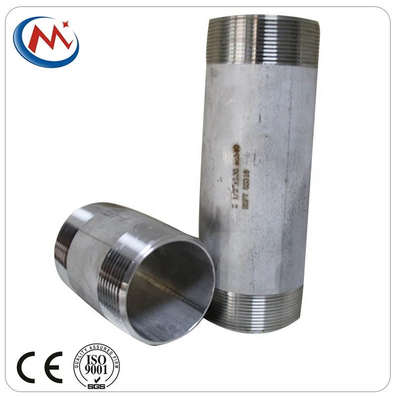 Stainless Steel Double Thread Hex Pipe Ss316 Nipple Stainless Steel ...