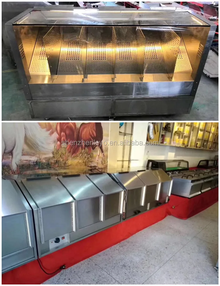 Popcorn Display Showcase Staging Cabinet Popcorn Warmer 1200 Mm Popcorn ...