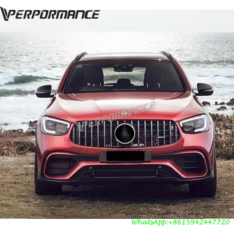 Glc63s Body Kit For Glc200 Glc300 Glc260 Front Bumper Gls63s Rear ...