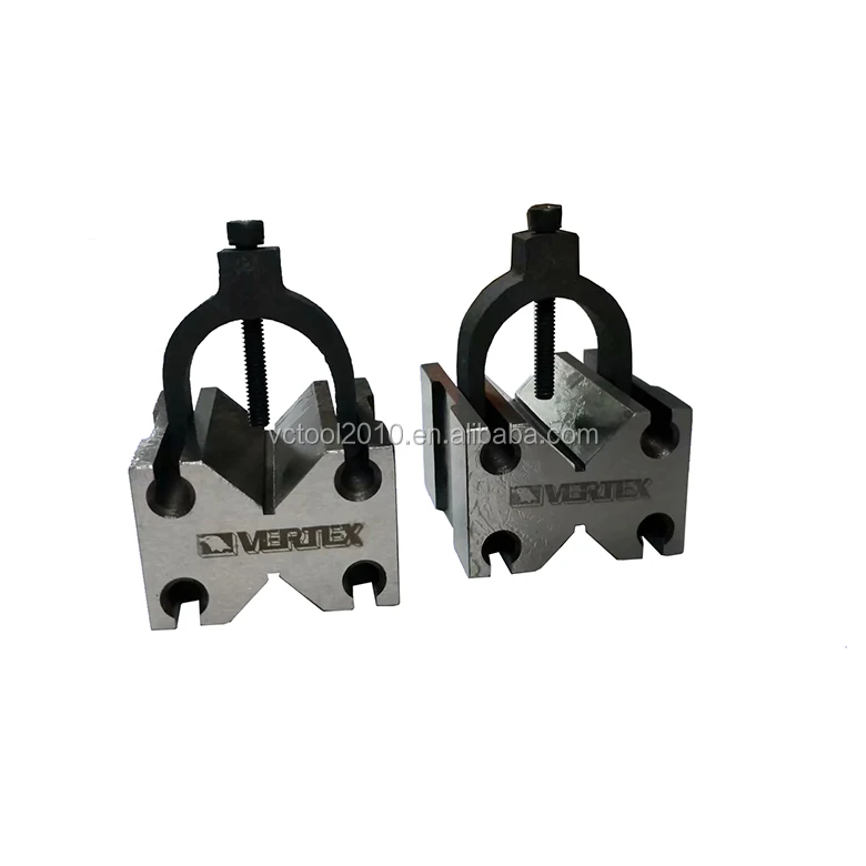 VERTEX VBC-006 Precision V-Block with Clamp for Manufacturing