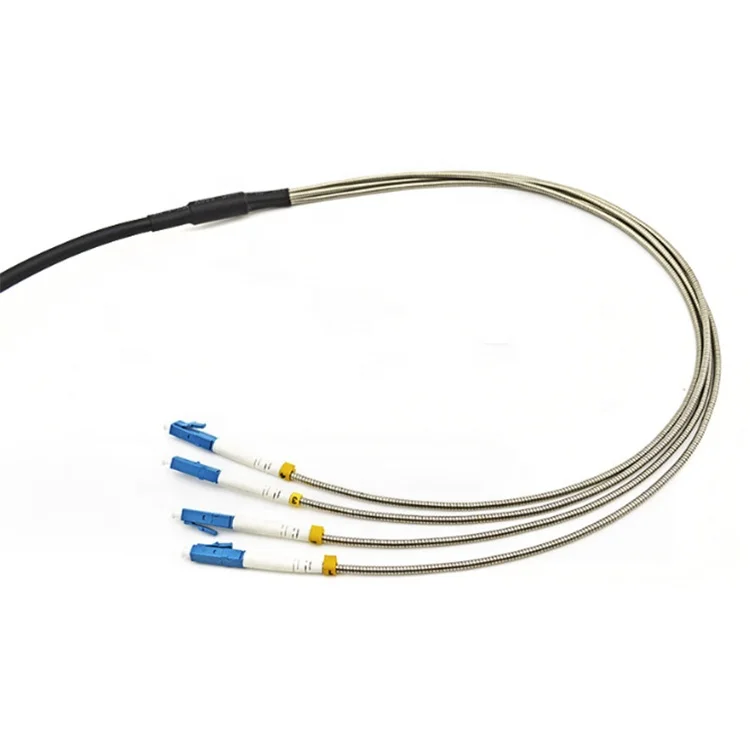 High Performance CPRI Cable Waterproof Armored LC To LC Single Mode ...