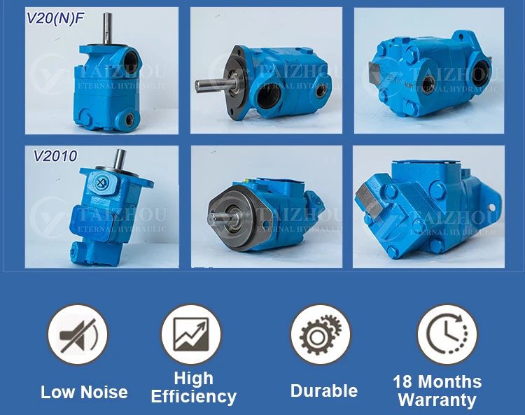 Vickers V10 V20 V10f V20f V10nf V20nf Hydraulic Rotary Oil Vane Pump ...
