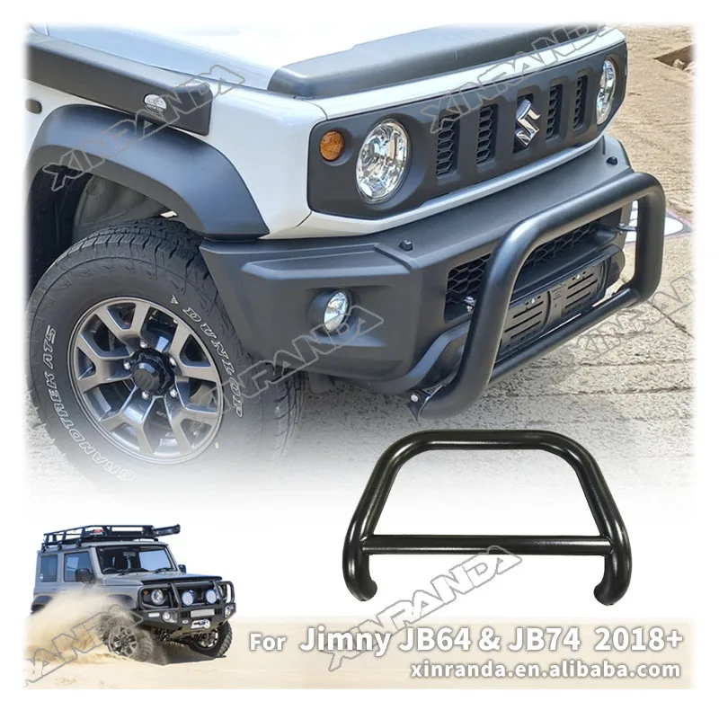 Jimny 2024 Front Bumper Bull Bar Steel Jimny Accessories Front Bumper ...