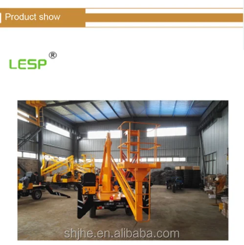 Truck Mounted Hydraulic Cherry Picker Telescopic Hydraulic Cylinder ...