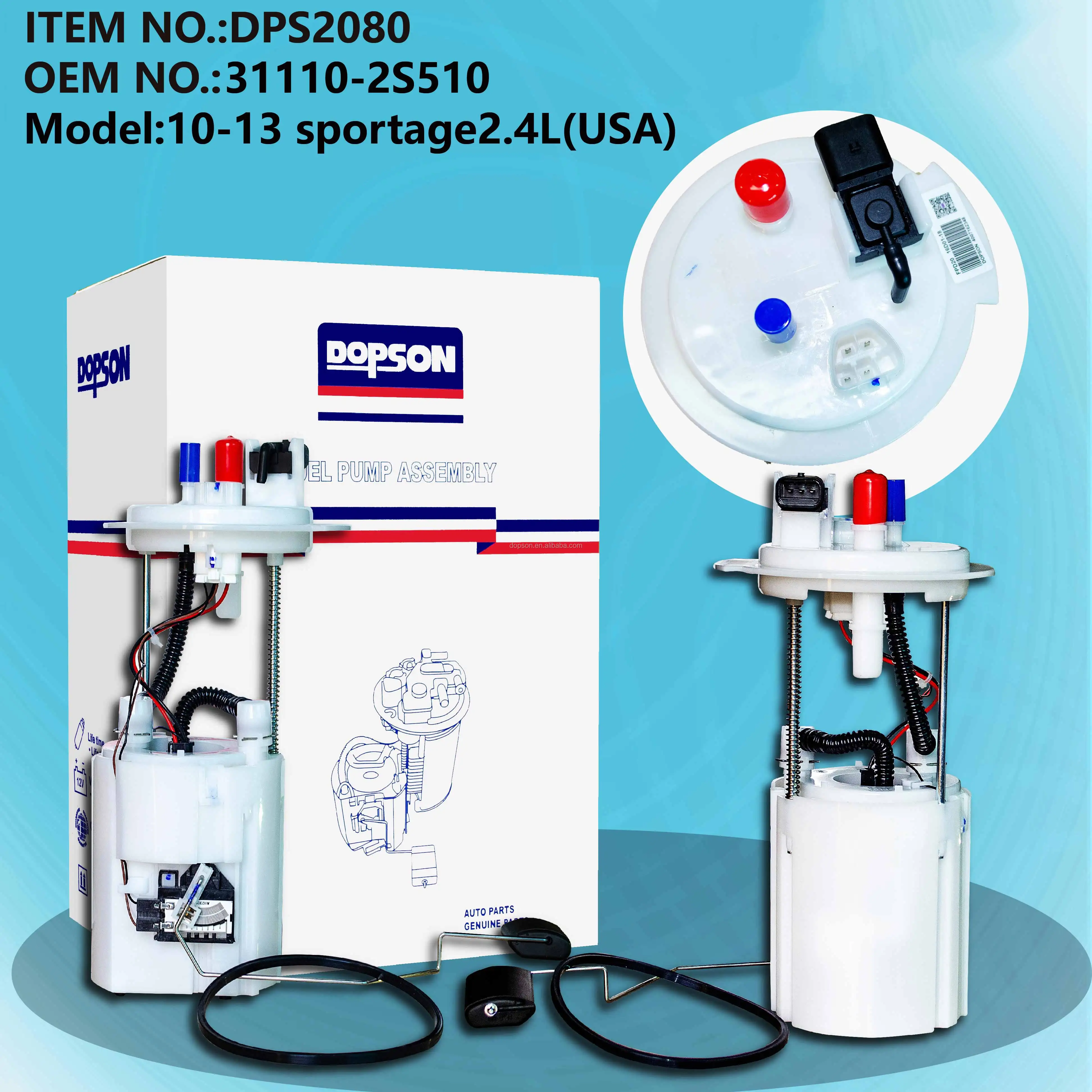 现代Tucson Kia Sportage 2.4L 31110-2S510 31110-2S500的完整燃油泵燃油泵组件| Alibaba.com