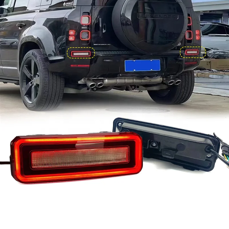 Ovovs Rear Bumper Reflector Backup Lamp Tail Reverse Light For Land ...
