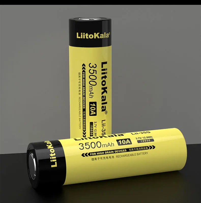 Liitokala Lii-35s 3500mah 18650 Li-Ion Battery - Reliable Power