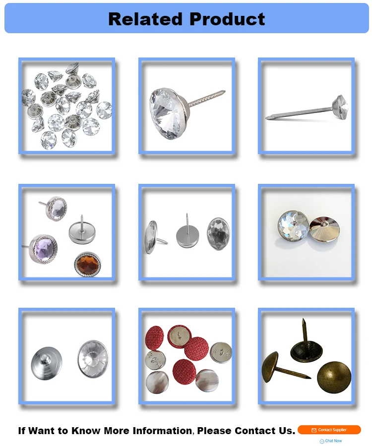 Decor Accessory Crystal Glass Sofa Buttons for Furniture Decoration ...