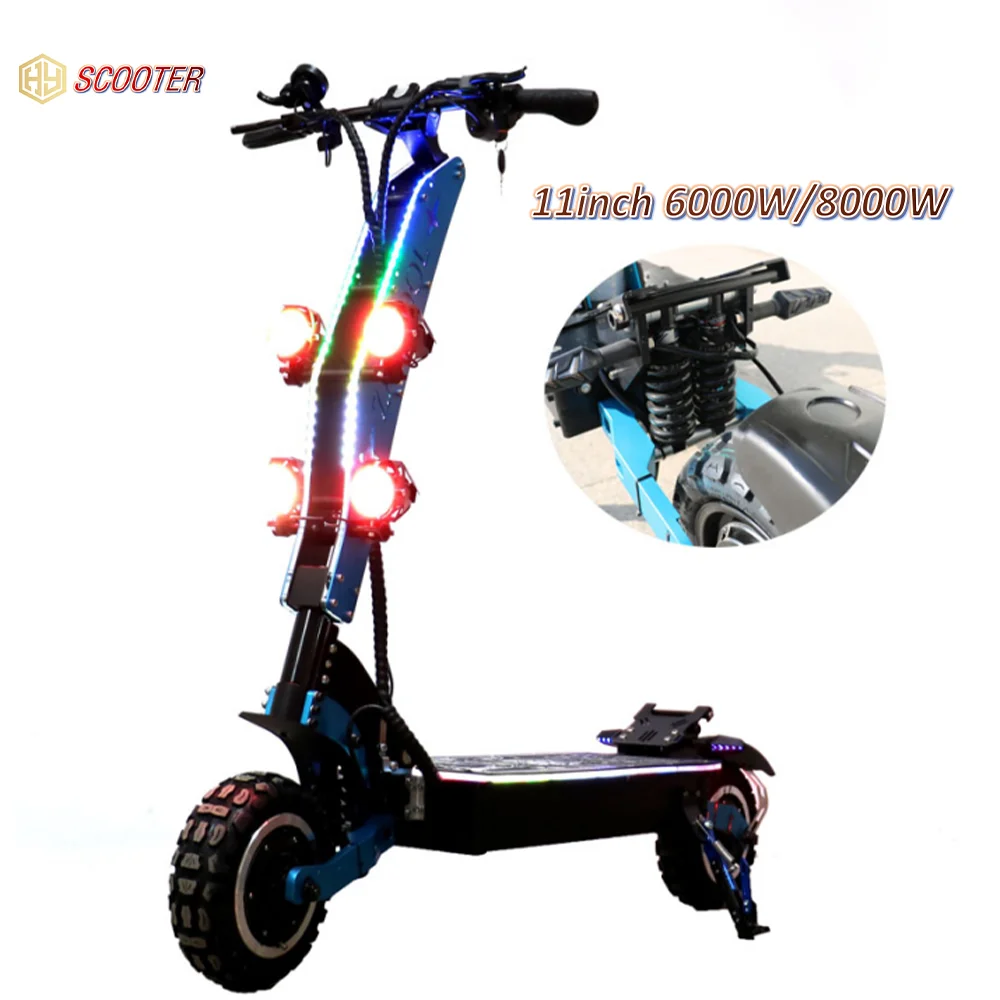 72v 8000w 10000w Big Power Powerful 72v Dualtron Electric Scooter Adult ...