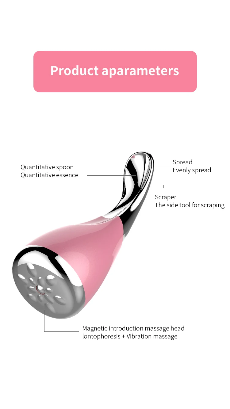 2020 New Magnetic Beauty Importing Instrument,Micro Vibration Face ...