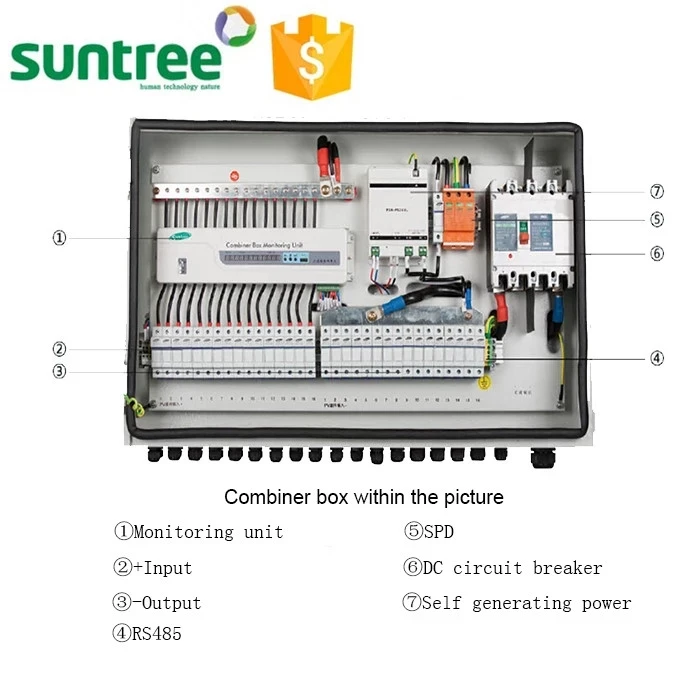Suntree Best Price Solar PV System Combiner Box DC 1000 Volt