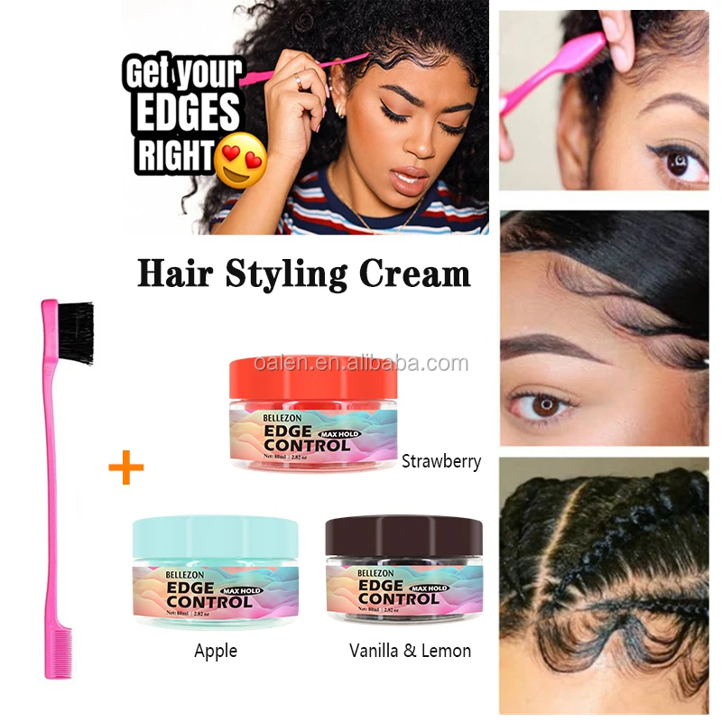Custom Max Strength Hair Edge Control For Smooth All Day Strong Hold ...