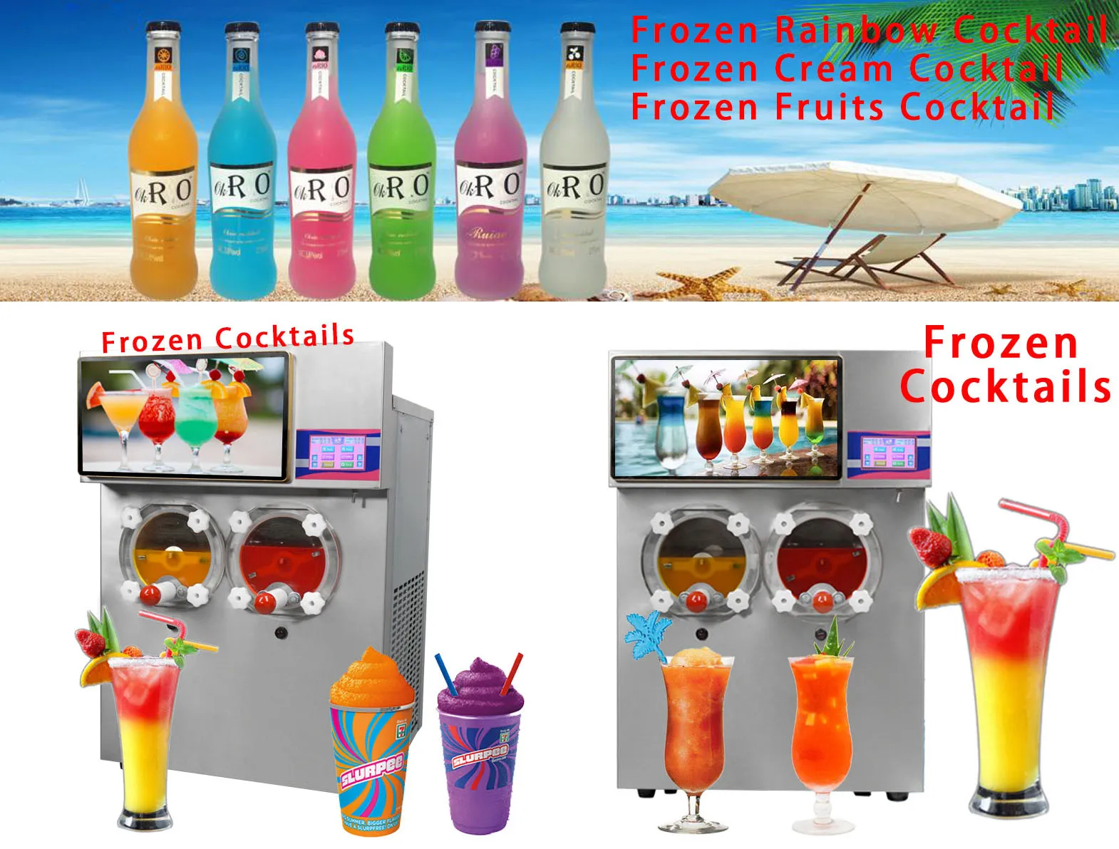 Taylor Zamboozy Ice Slushy Granita 7 Eleven Slurpee Machine/margarita ...