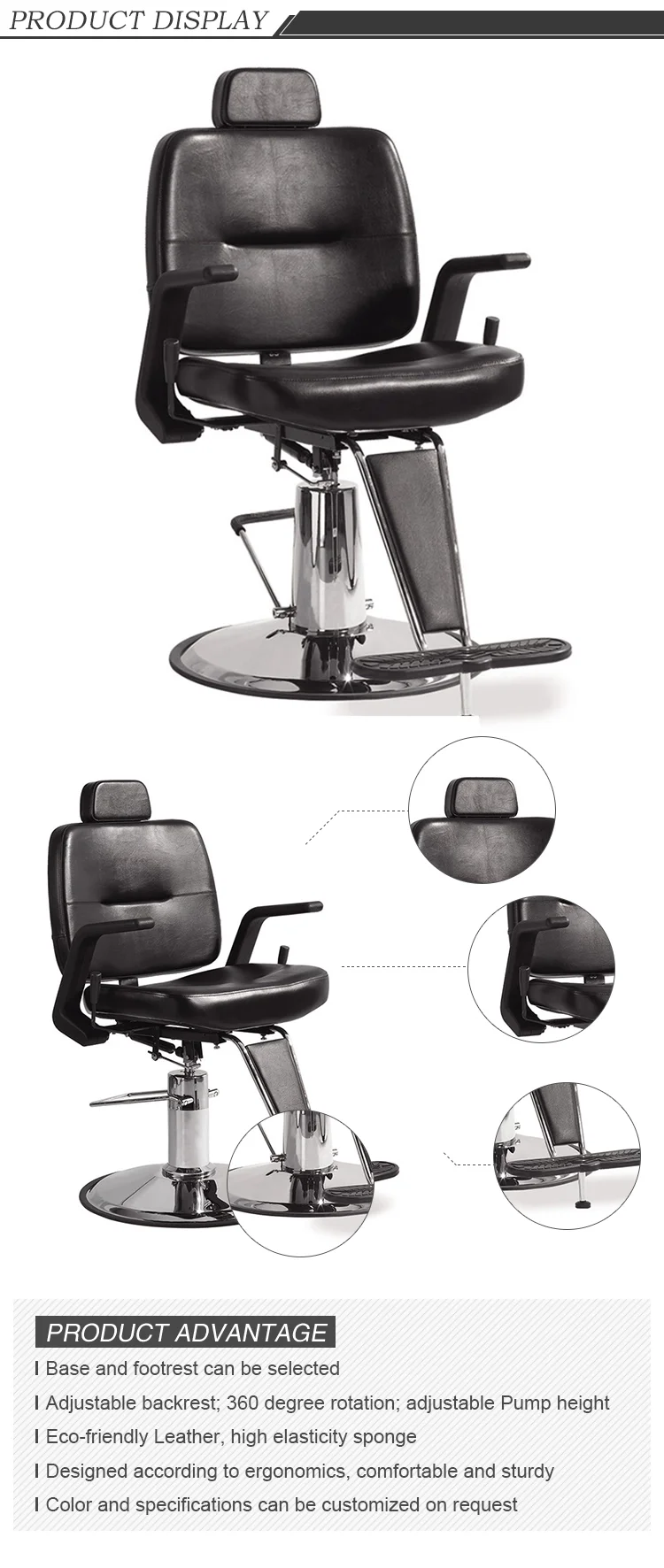 Reclain Yellow Hair Salon Chair Washer for Women Silver Basin