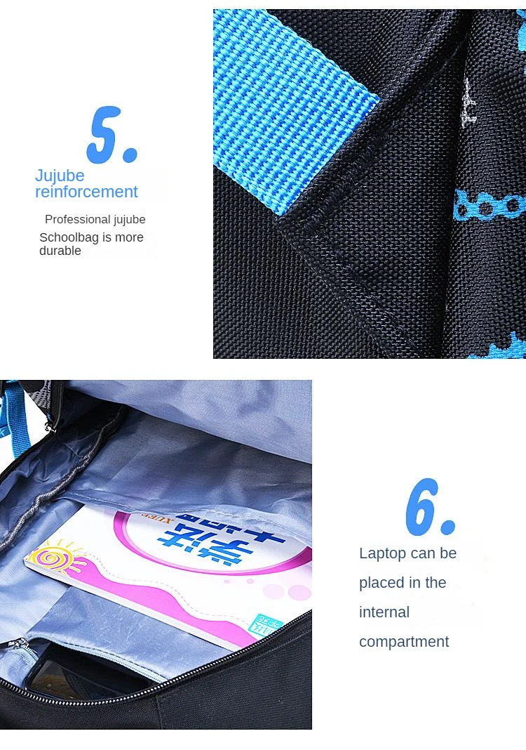 Primary School Children's Spinal Protection Waterproof Lightweight And ...