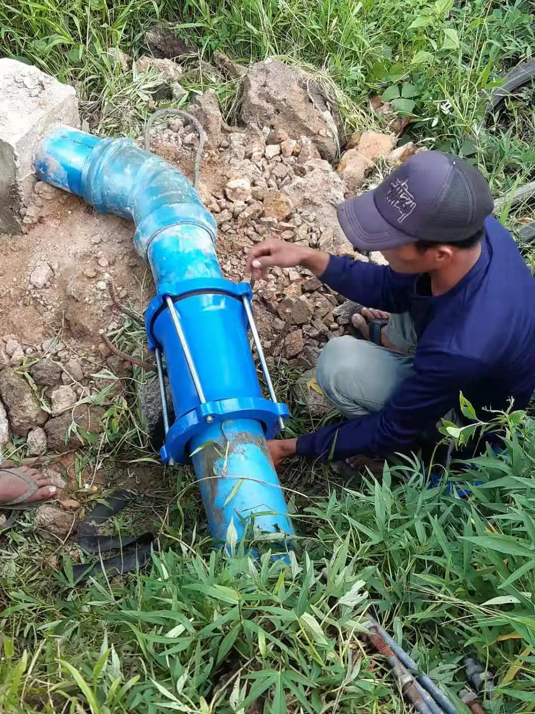 Gibault Joint Wide Range Flexible Joint Universal Pipe Fitting - Buy ...