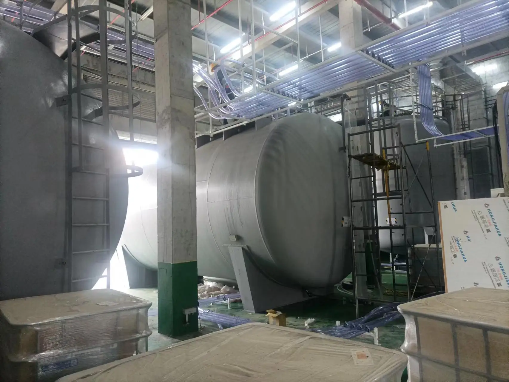 Negative Pressure Resistant Ptfe Pfa Etfe Po Anticorrosion Storage Tank ...