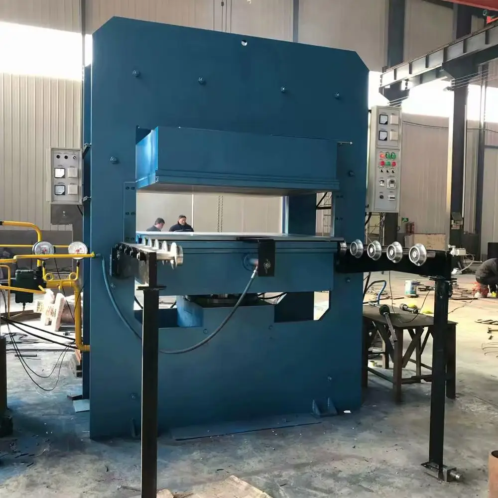 Hydraulic Auto Mould Ejecting Vulcanizing Machine/frame Large ...