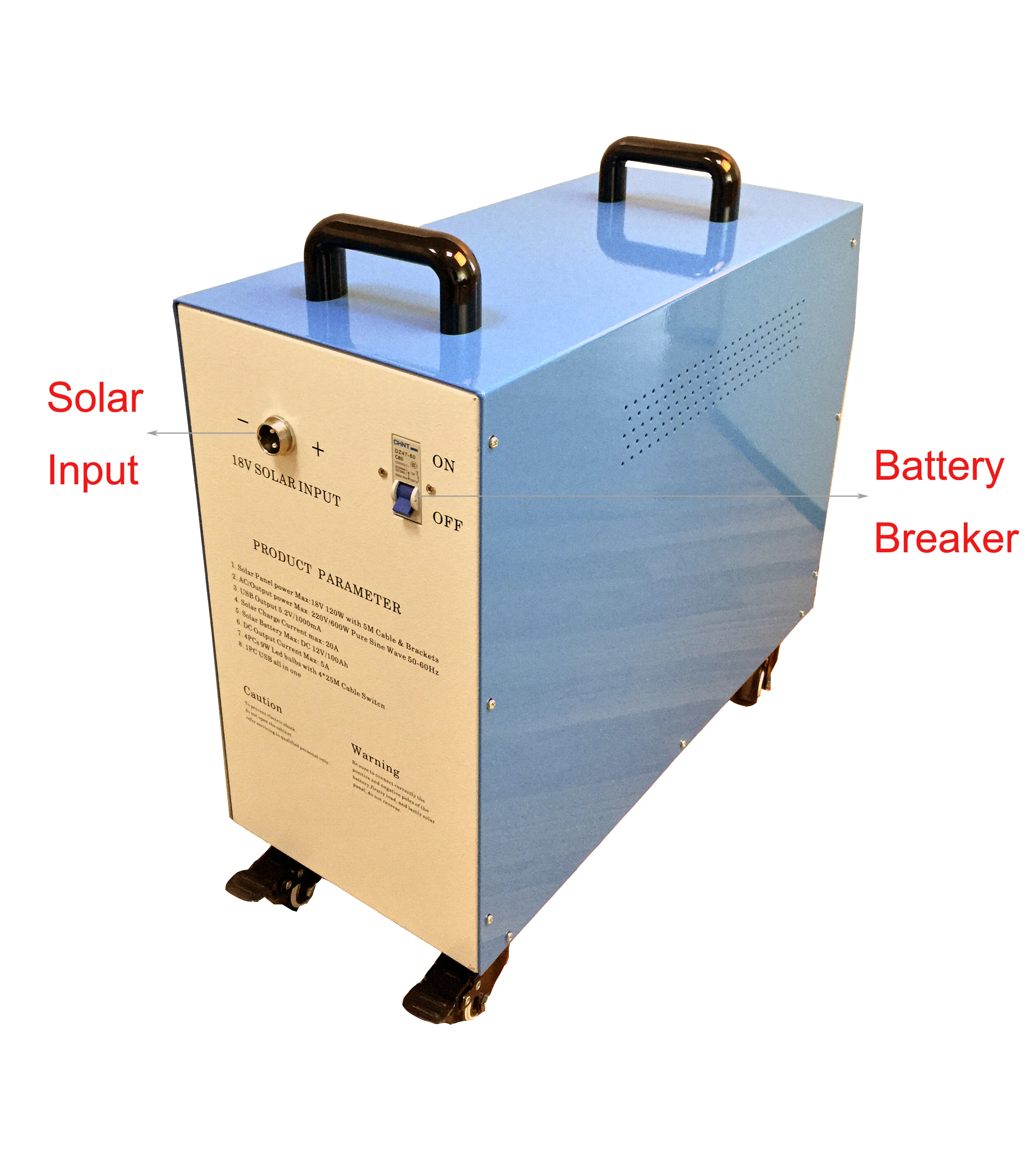 Tsolar Off Grid Solar Power System All In One 1kw Portable Solar ...