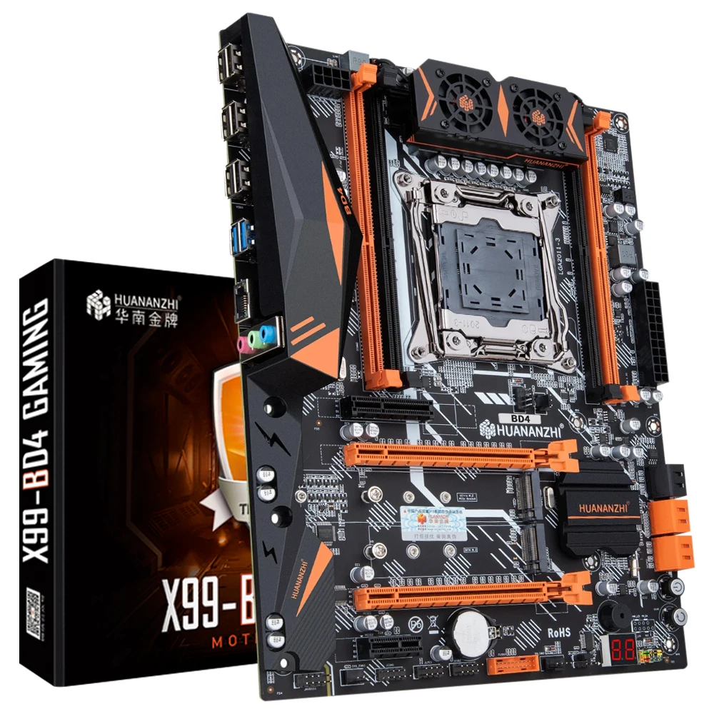 X99 Bd4 Computer Mainboard Ddr4 Atx Socket Lga 2011-3 Processor Pc ...