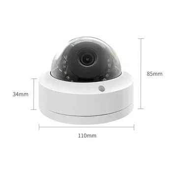 4K 4MP Colorvu Dome Network Security Turret IP Camera IP66 HIK Protocol ...