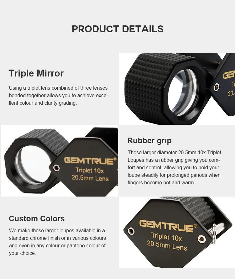 Jewelers Eye Loupe - Best 10x Magnifier for Precise Detail