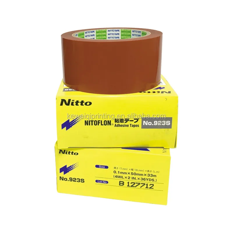 일본 본래 Nitto Denko Nitoflon 923s T0.1mmxw50mmxl33m Fluoroplastic 고강도 접착 ...