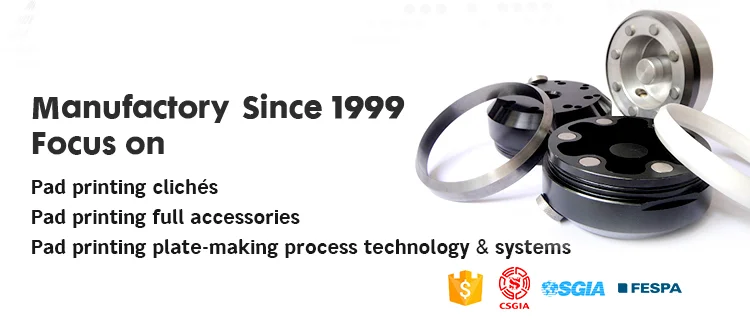 Size 90mm Sealed Ink Cup Pad Printing Ceramic Ring for Tampo