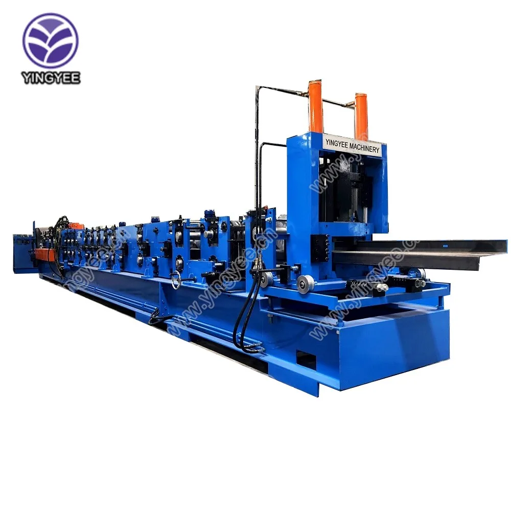Fully Automatic Cz Purlin Size Changing Roll Forming Machine Hot Seller ...