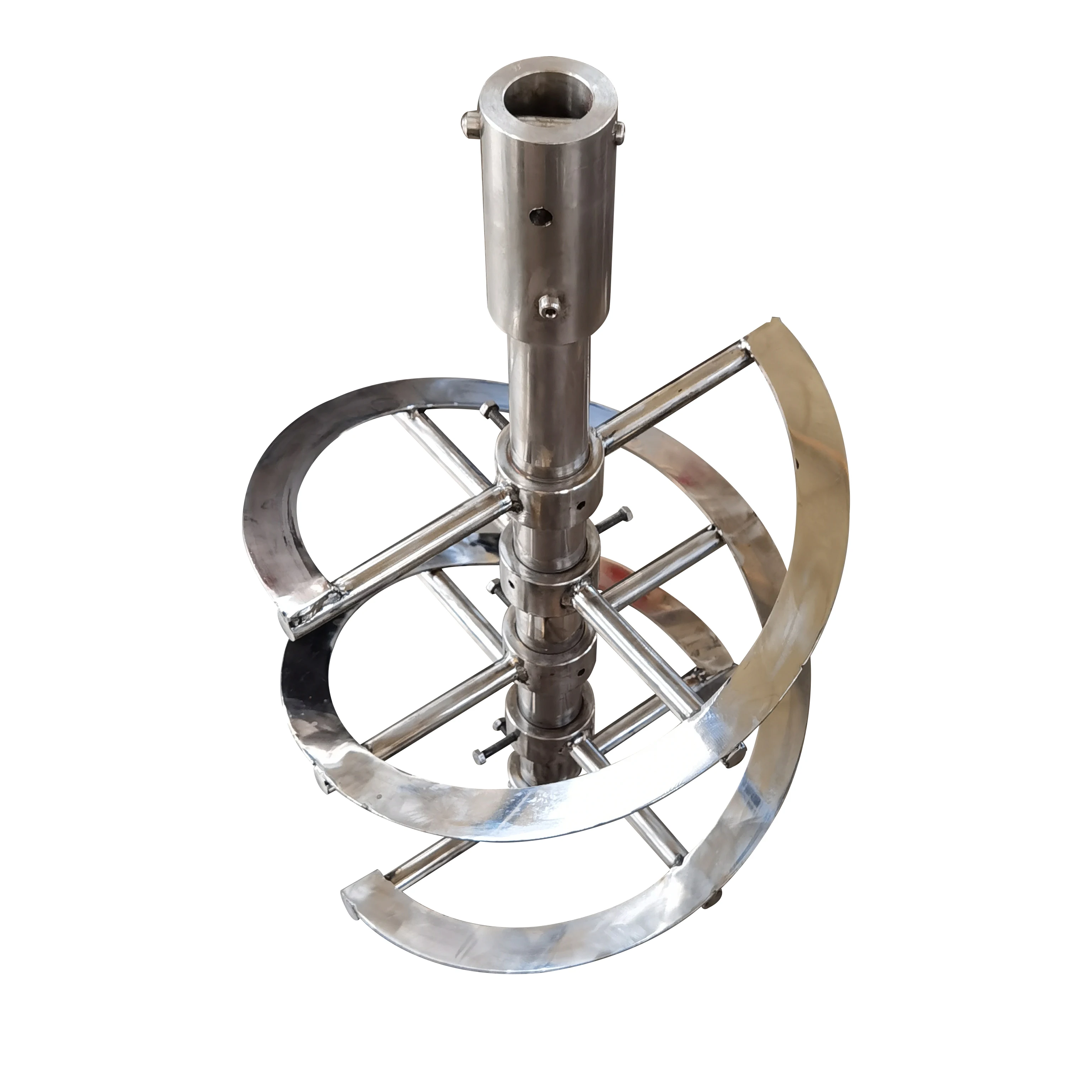 Stainless Steel Lab Helical Ribbon Impeller - Energy Saving
