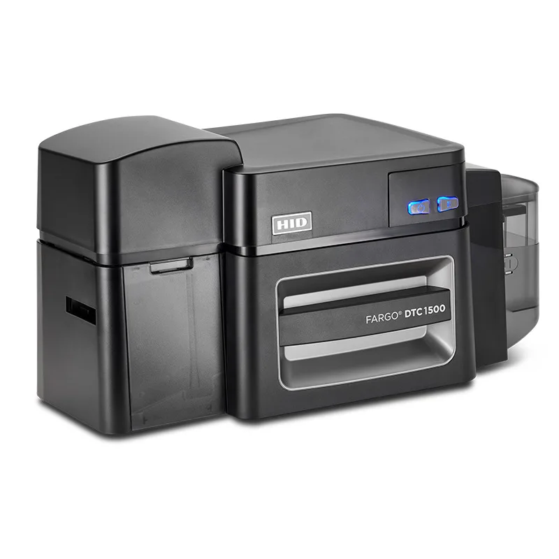 DTC1500 RFID Plastic ID Card Printer Fargo PVC Double Sided Card ...