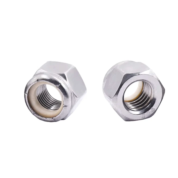 Ansi/asme B18.16.6 Stainless Steel 316/316l Self-locking Hex Lock Nut 5 ...