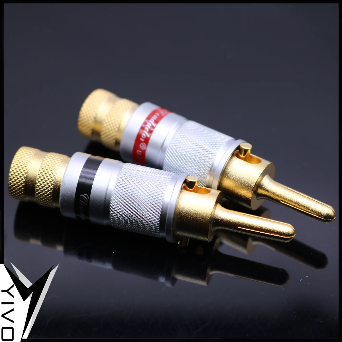 Hi-end Yivo Y0600-wf Diy Xssh Audio Pluggen Hifi Rood Koper Plating ...