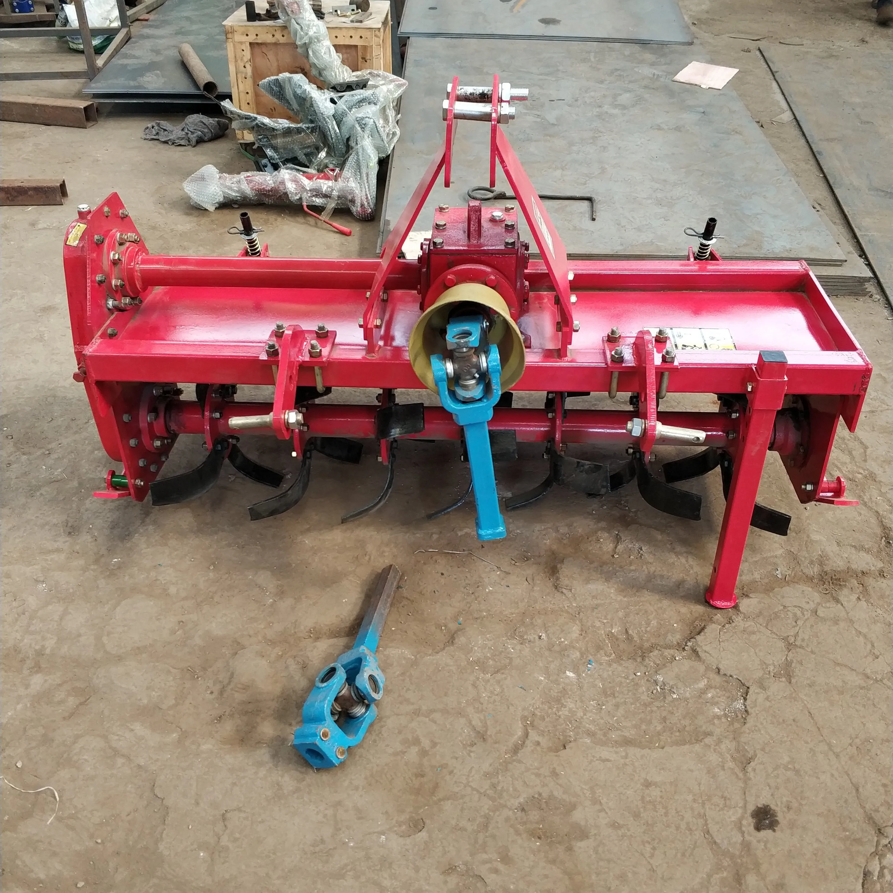 3 Point Tractor Rotary Cultivator Tiller Ploughing Machine - Buy Rotary ...