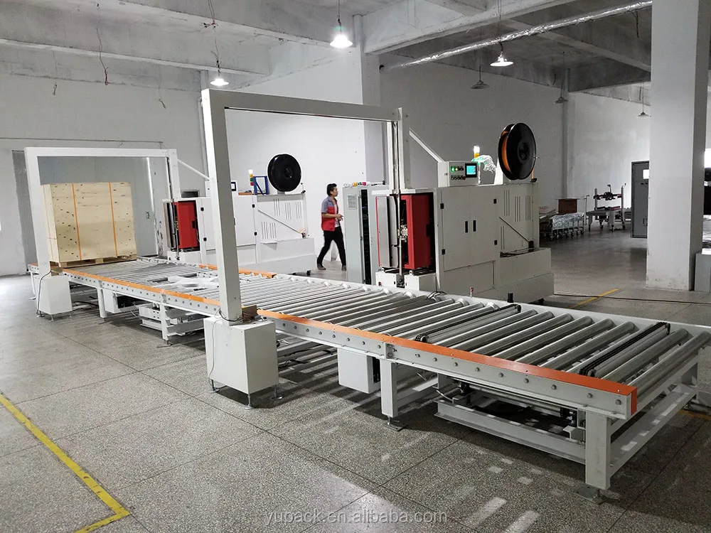 Mh-105b Side Seal Fully Automatic Pallet Strapping Machine - Buy Pallet ...