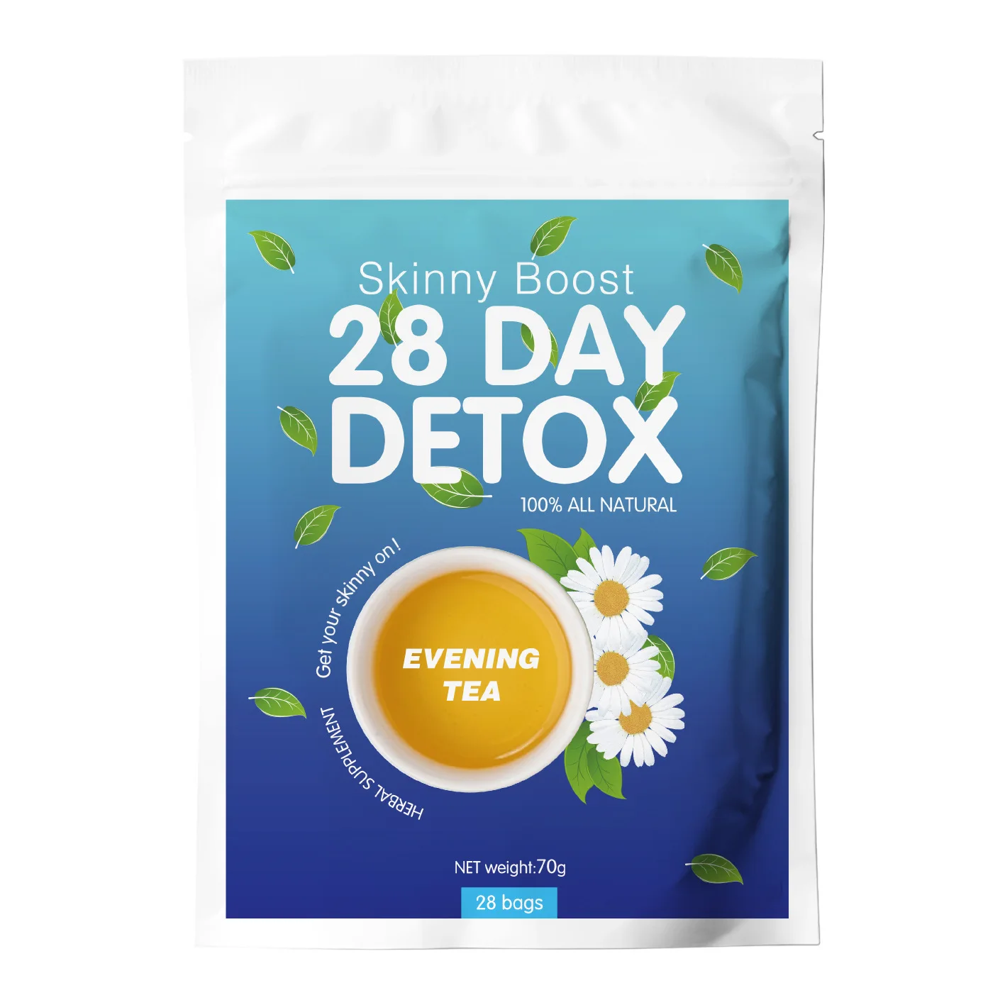 Skinny Boost 28 Day Tea for Weight Loss Detox Cleansing Metabolism ...