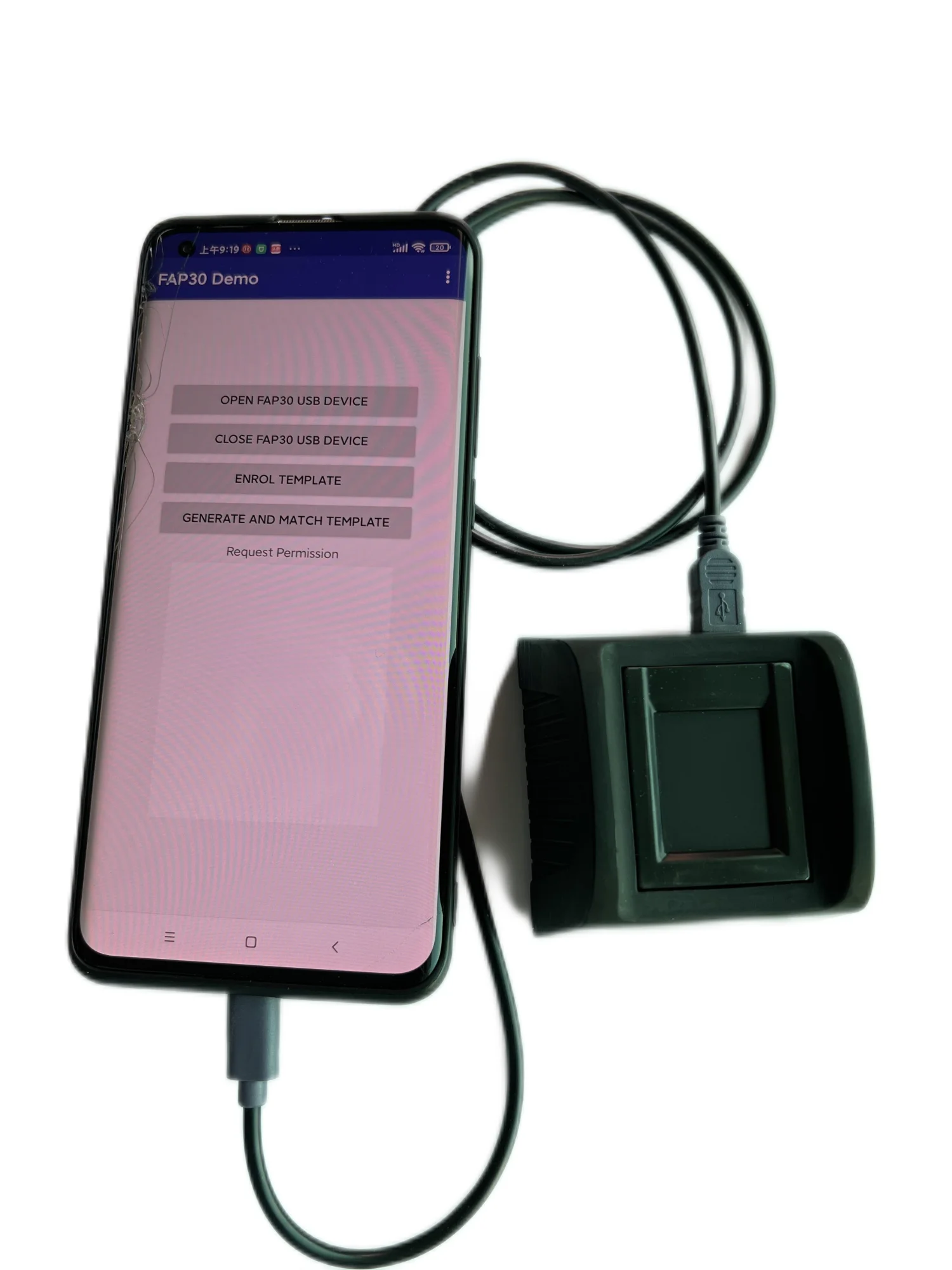 Usb Fap30 Windows Linux Android Infrared Optical Fingerprint Scanner ...