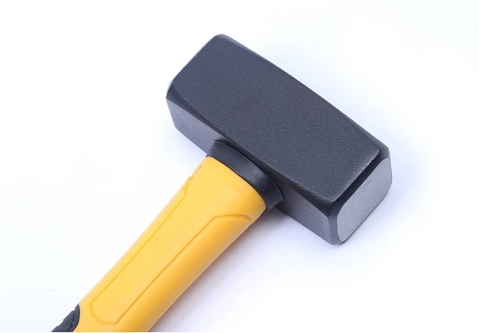 Heavy-Duty Iron Sledge Hammer with Wooden & Fiber Handle for ...